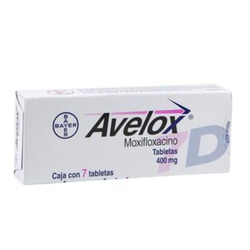 AVELOX 400 MG 7 TAB – Farma Leal