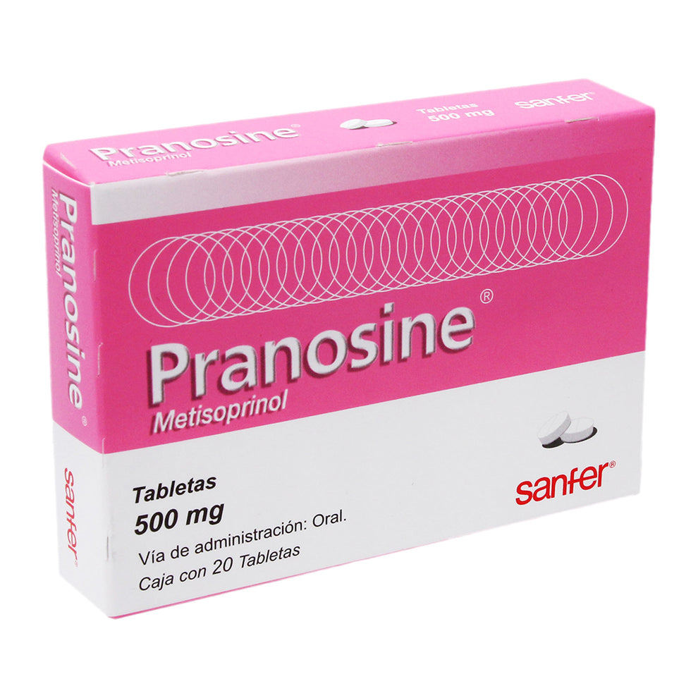 PRANOSINE 500MG TAB C20 – Farma Leal