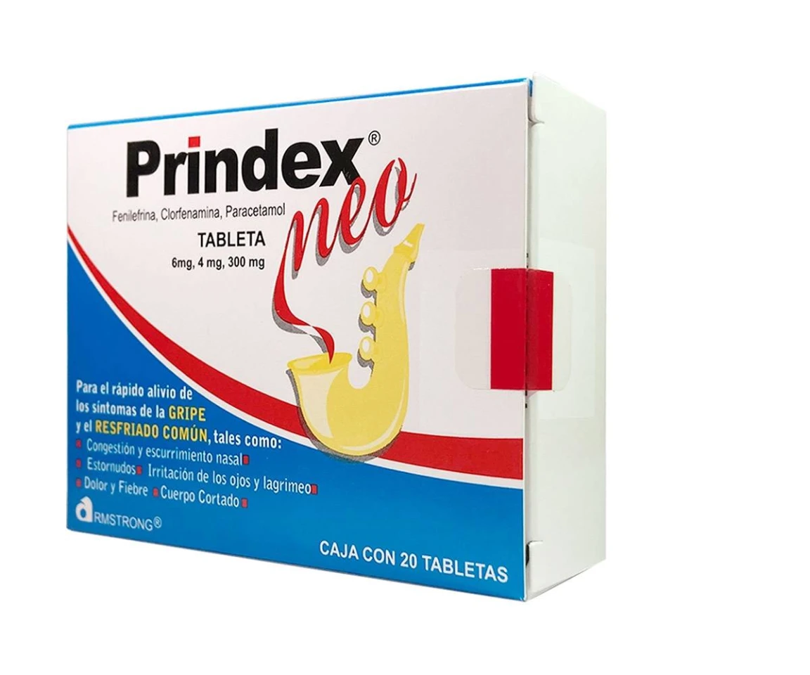 PRINDEX-NEO 6/4/300 MG 20 TAB – Farma Leal
