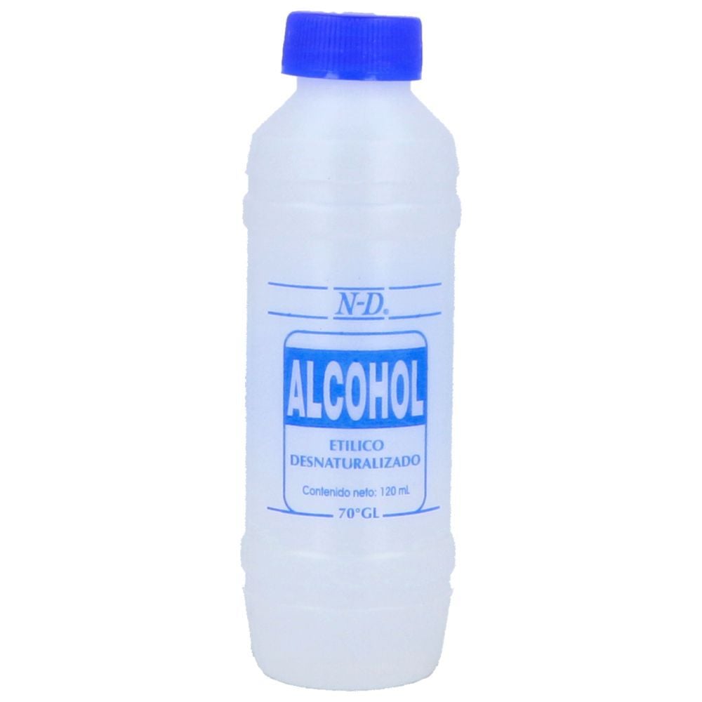 ALCOHOL ND AZUL 120ML – Farma Leal