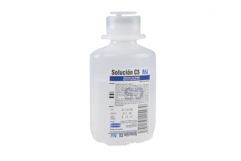SOLUCION CS PISA (CLORURO DE SODIO) 0.9% C/100 ML SOLUCION – Farma Leal