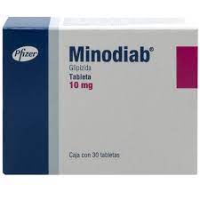 MINODIAB 10 MG 30 TAB – Farma Leal
