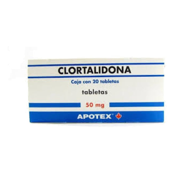 CLORTALIDONA TAB. 50 MG. CAJA C/20 – Farma Leal