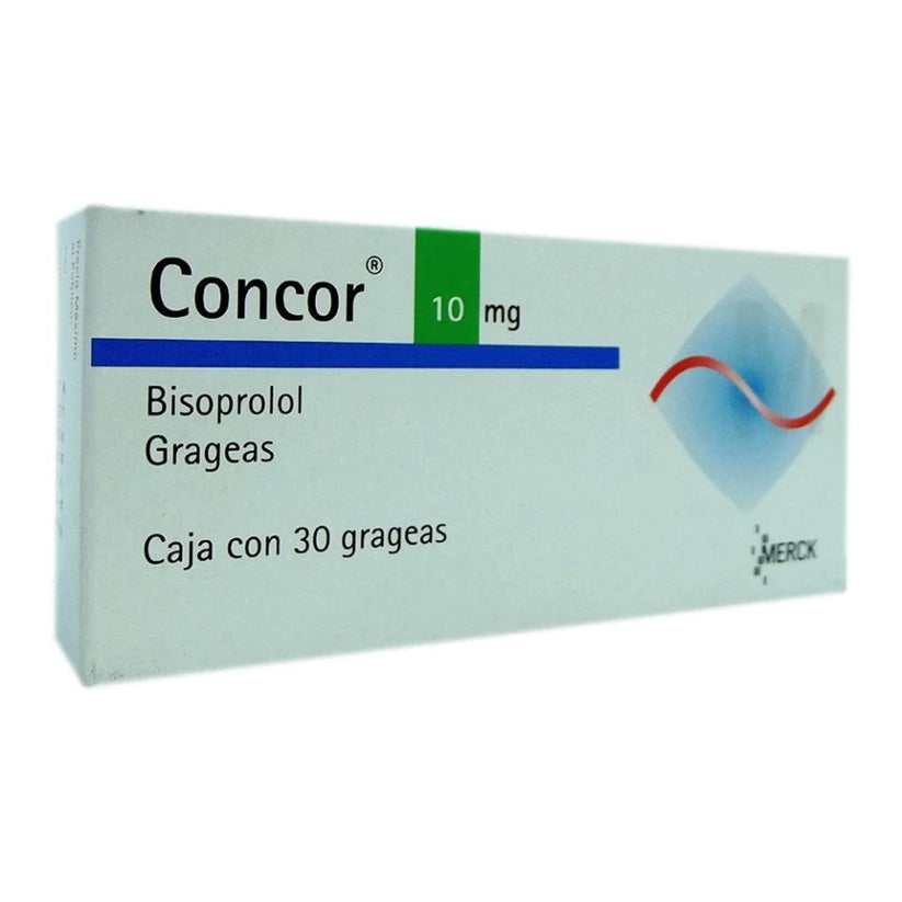 CONCOR 10 MG 30 GRAG – Farma Leal