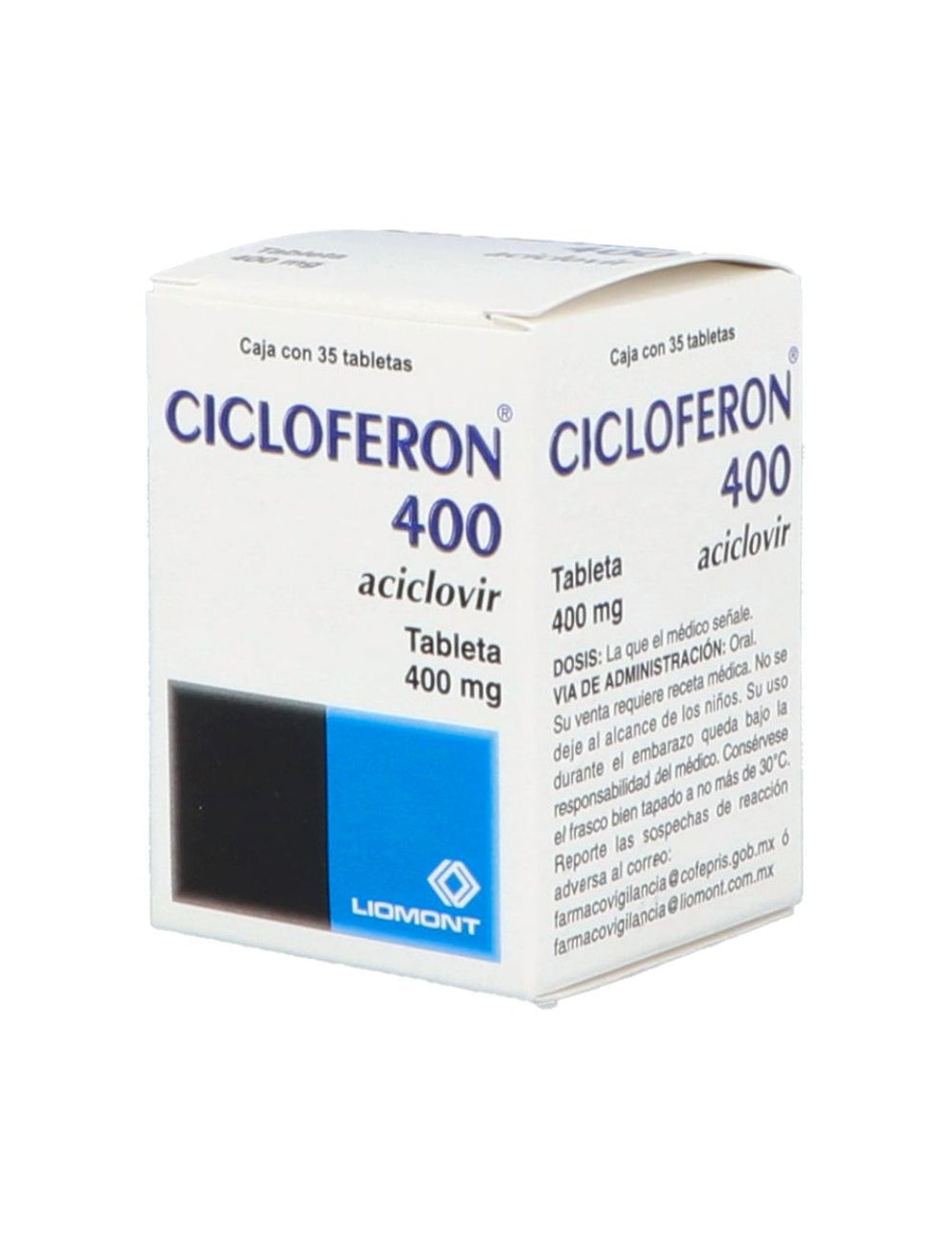 CICLOFERON 400 MG 35 TAB – Farma Leal