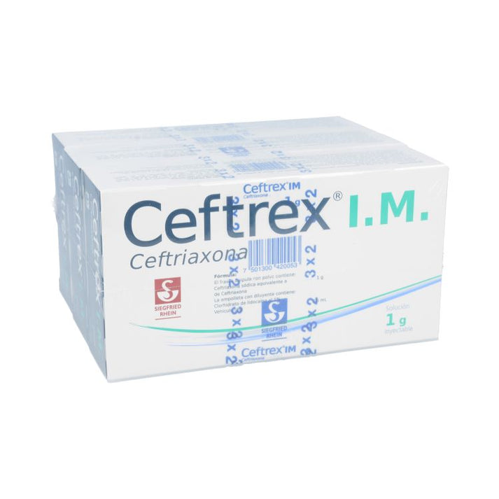 CEFTREX IM 1G FA 3.5 ML 5X3 – Farma Leal
