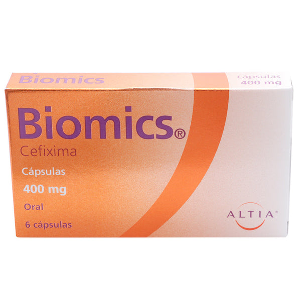 BIOMICS 400 MG 6 CAPS – Farma Leal