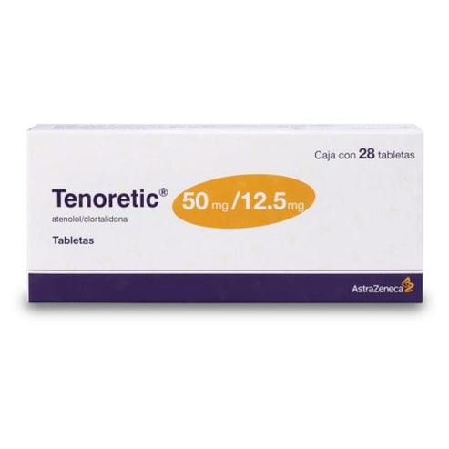 TENORETIC 50 MG 28 TAB – Farma Leal