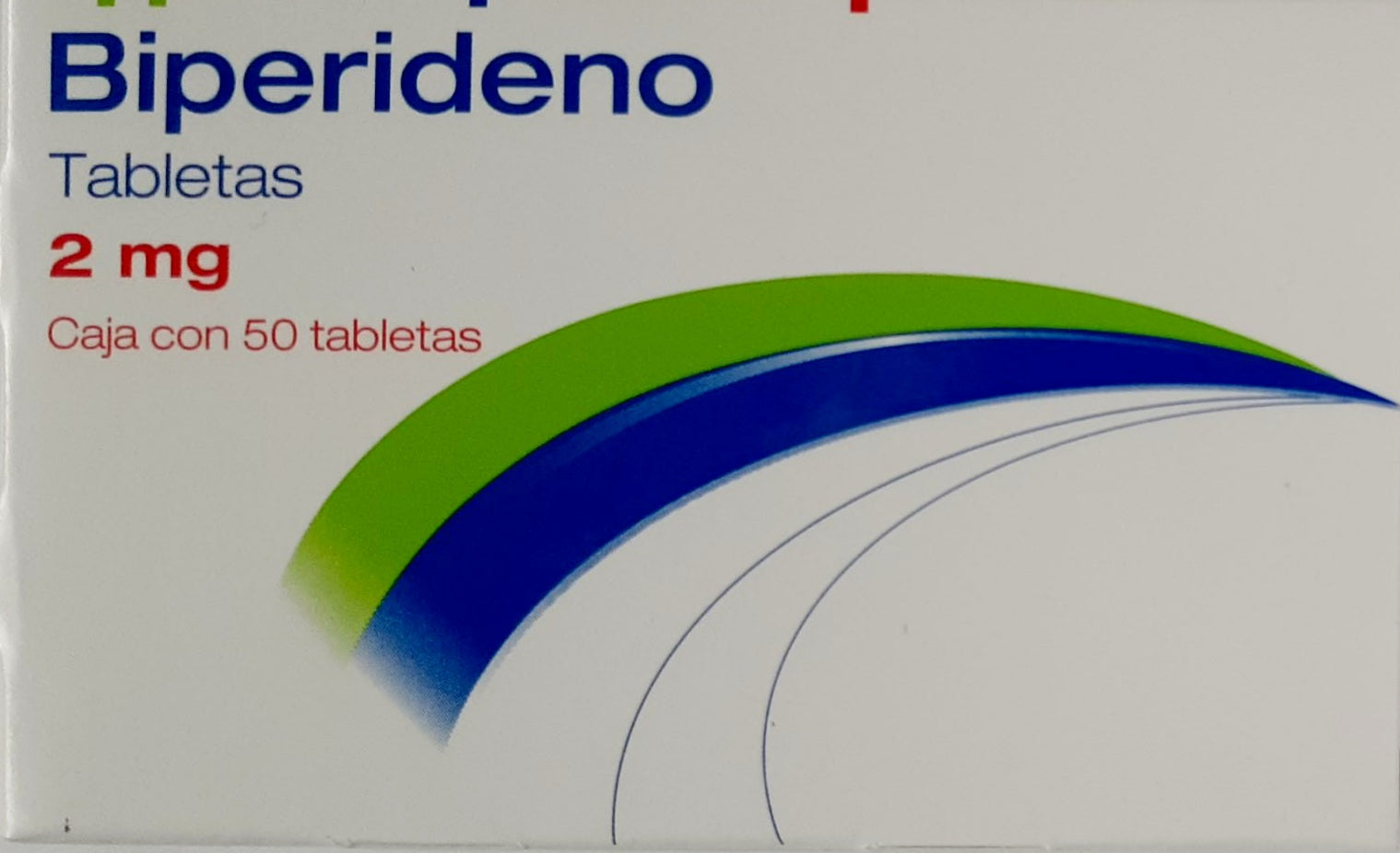 BIPERIDENO TAB. 2 MG. CAJA C/50 – Farma Leal