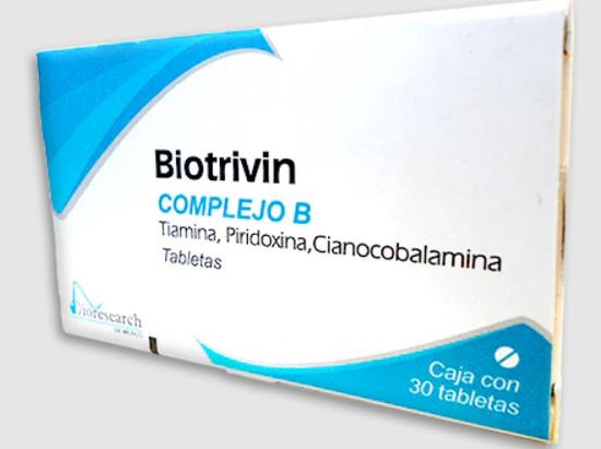 BIOTRIVIN 30 TABLETAS 100 MG. CAJA – Farma Leal