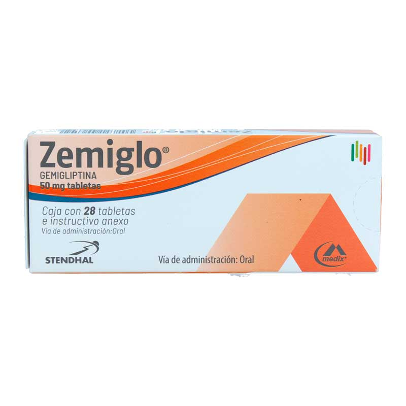 ZEMIGLO 50MG - TAB 28 – Farma Leal