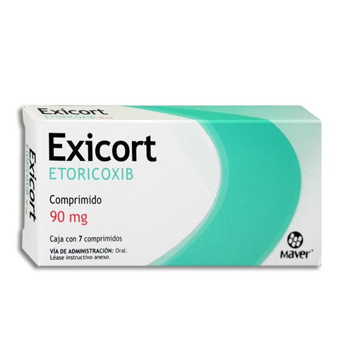 EXICORT COMPR 90 MG CAJA C7 – Farma Leal