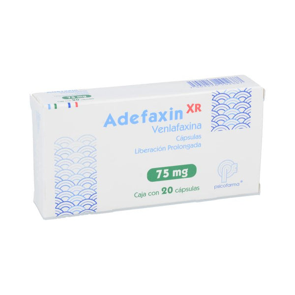 ADEFAXIN XR 75MG CAPS C20 – Farma Leal