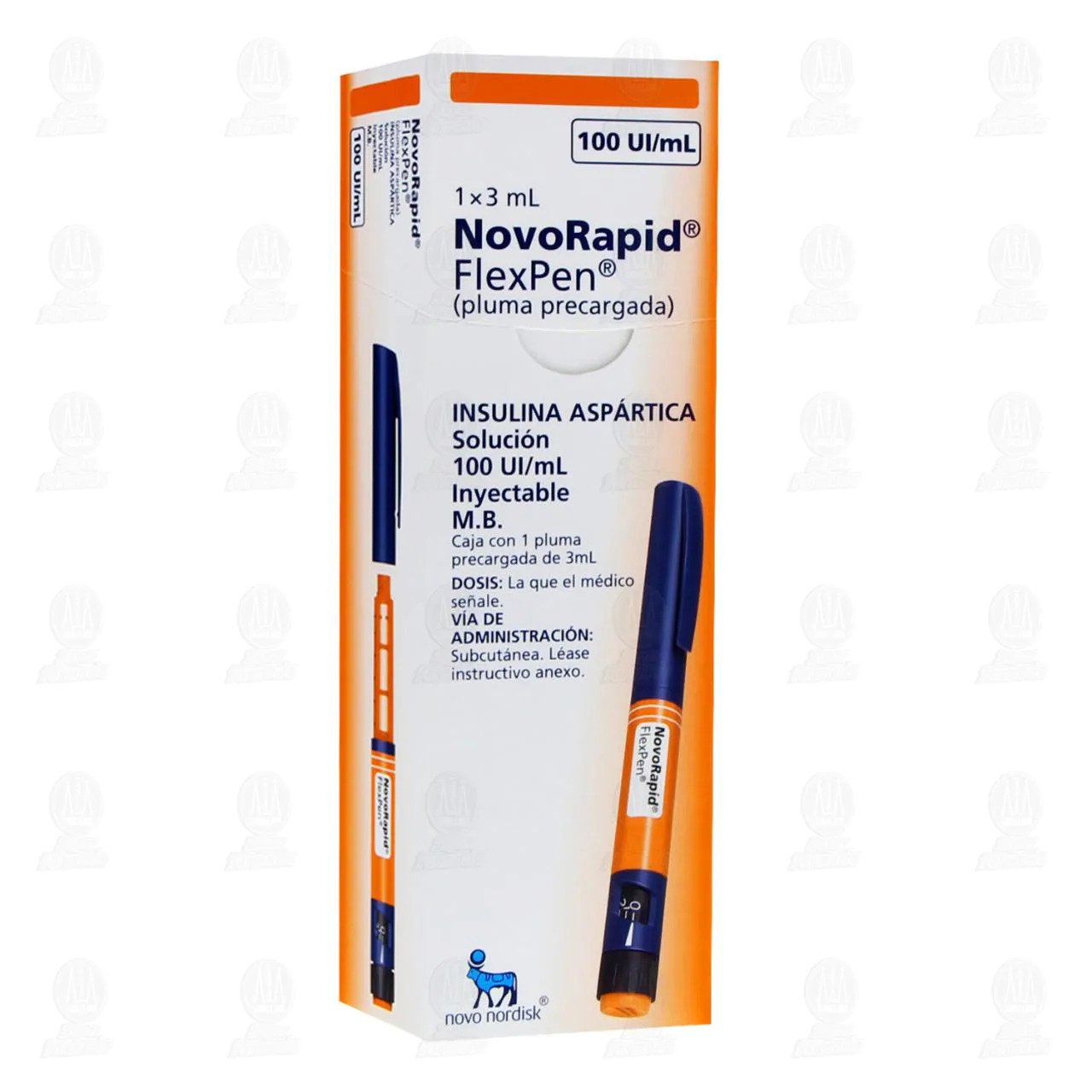 NOVORAPID FLEX PEN - PZA 100U/M – Farma Leal