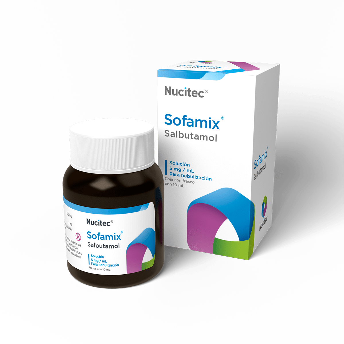 SOFAMIX (SALBUTAMOL 5MG/ML) 10ML SOL – Farma Leal